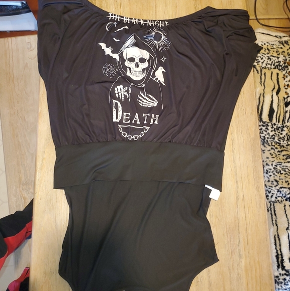 Tops | Creepy Death Tank Top | Poshmark